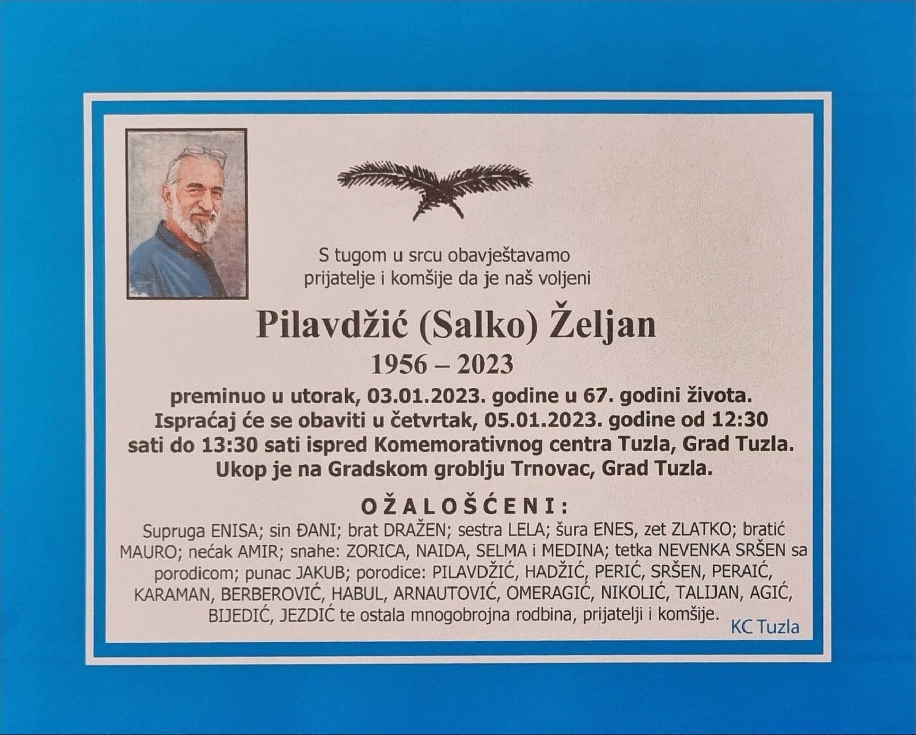 Preminuo Željan Pilavdžić, legendarni košarkaš i trener tuzlanske ...