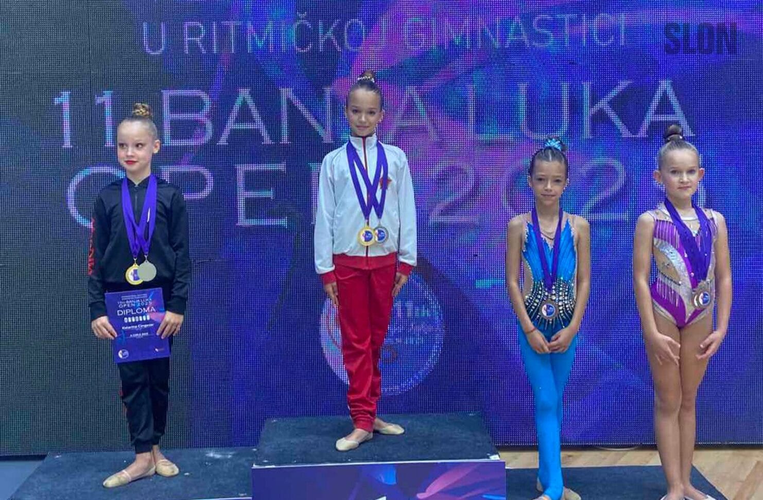 Gimnastičarke KRSG Sloboda osvojile 11 medalja u Banja Luci